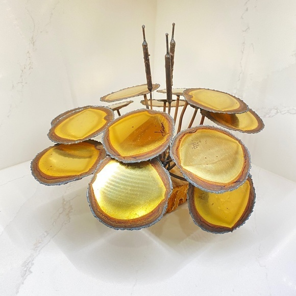 Mario Jason | Art | Mario Jason Brutalist Cattails Lilly Pad Mid ...